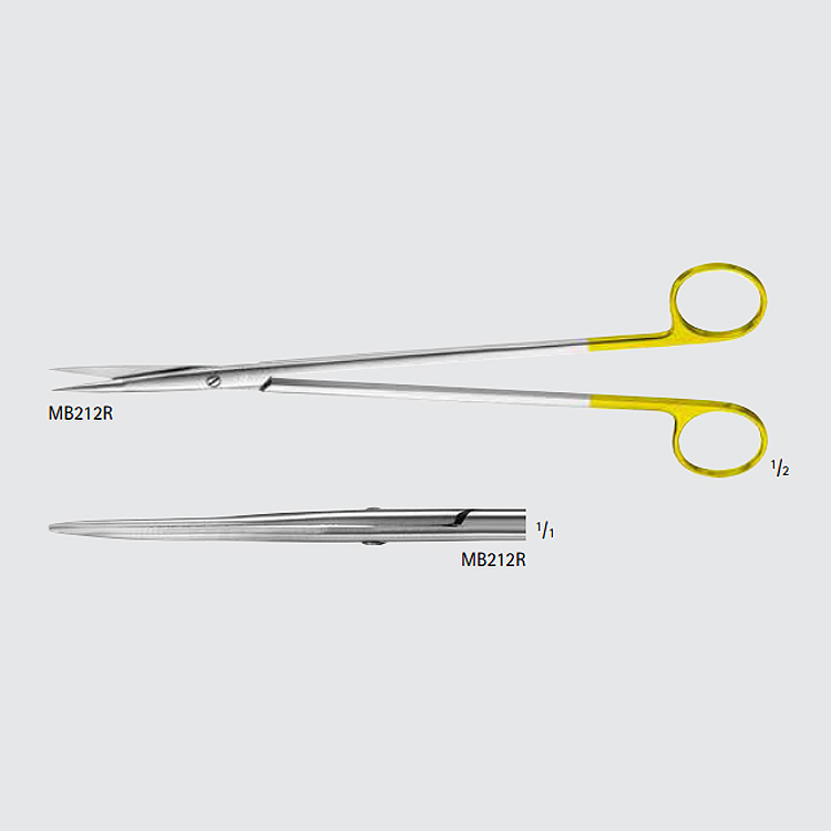 DUROTIP TC DEMARTEL Vascular Scissors – Surgi Tools