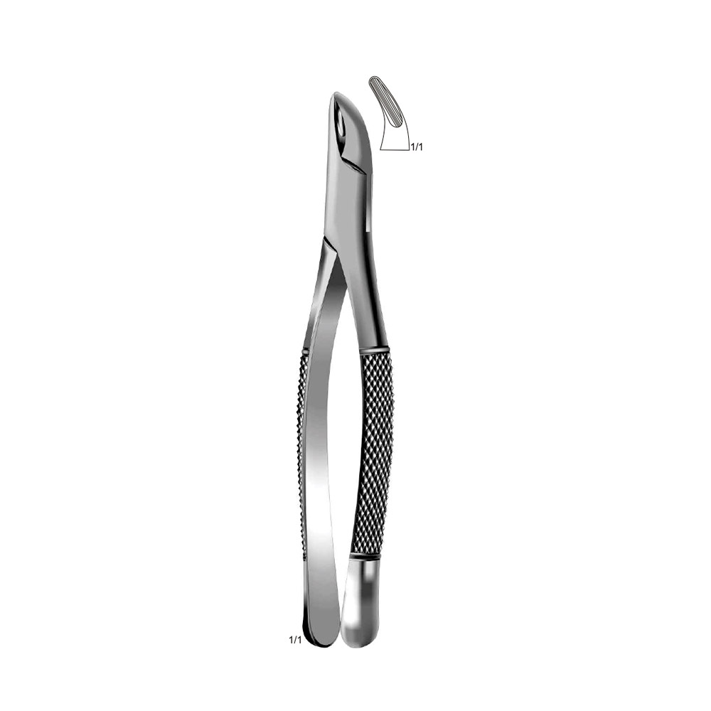 Universal forceps for bicuspid and milk teeth – Surgi Tools