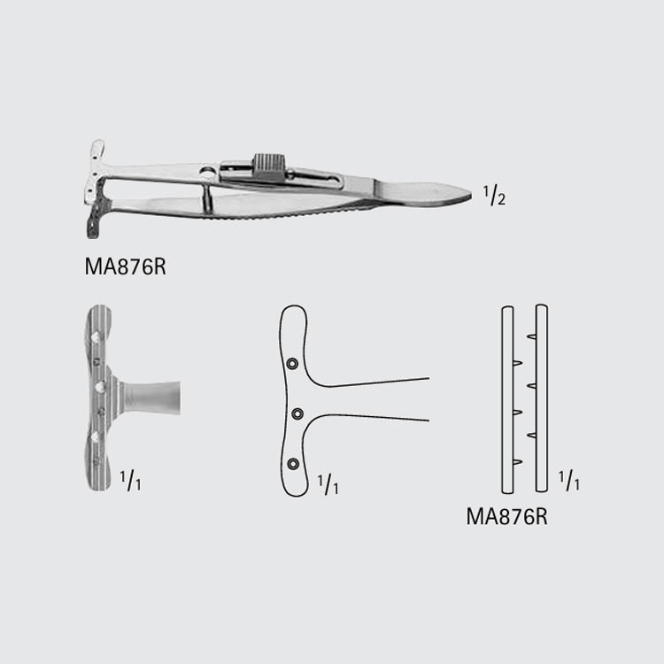 PUTTERMAN-Type Muscle Forceps, W/ Lock – Tool de Surgical