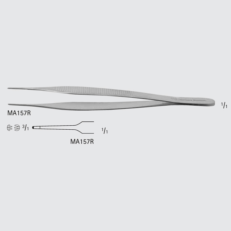 THORPE Conjunctival Fixation Forceps, W/ Platform – Tool de Surgical
