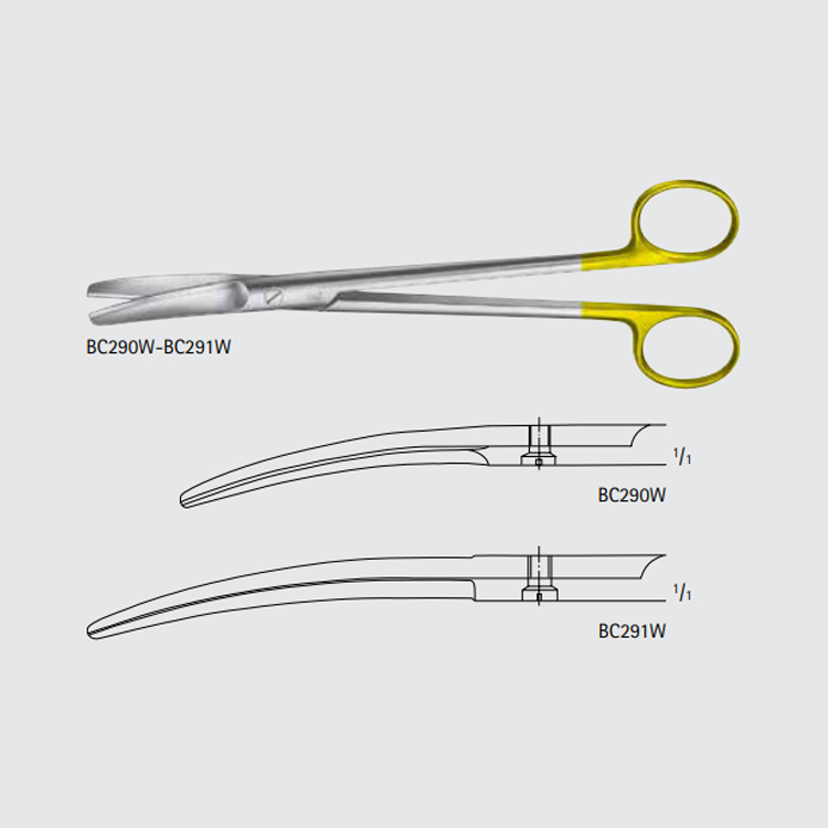 DUROTIP TC SIMS Uterine Wavecut Scissors – Tool de Surgical