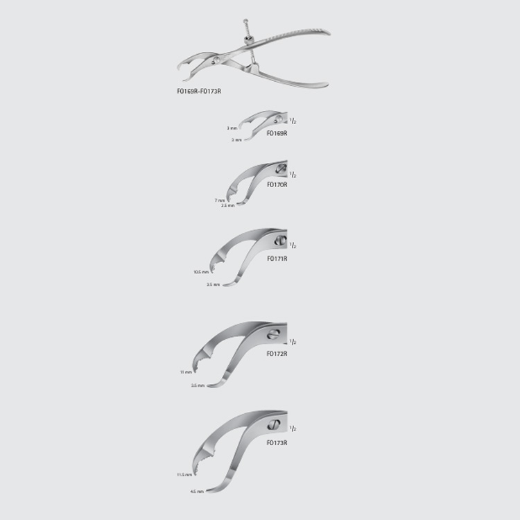 Self-Centering Forceps, W/ Screw Lock and Thread Fixation – Tool de ...